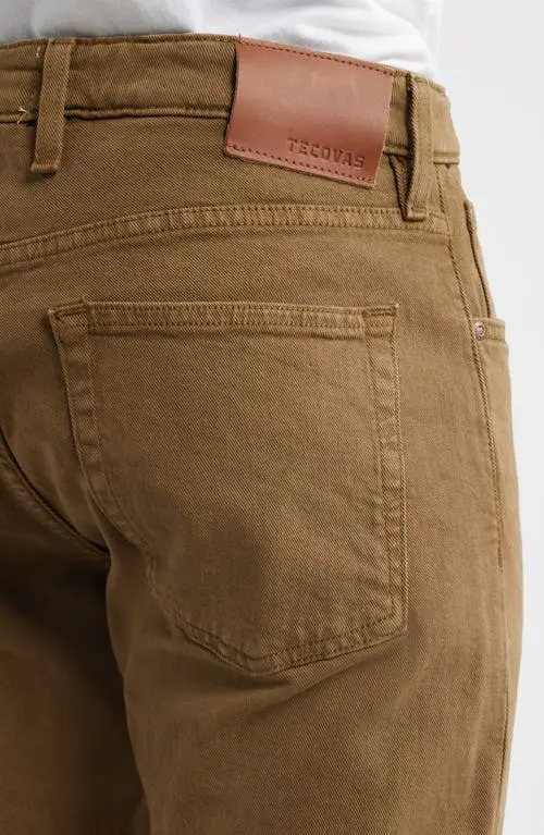 Tecovas Slim Straight Stretch Twill 5-pocket Pants
