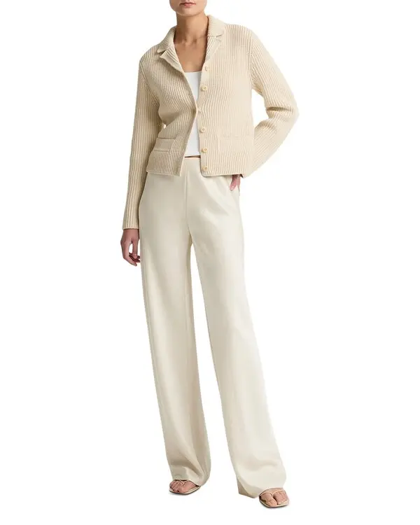 Vince Flap Pocket Collared Cardigan