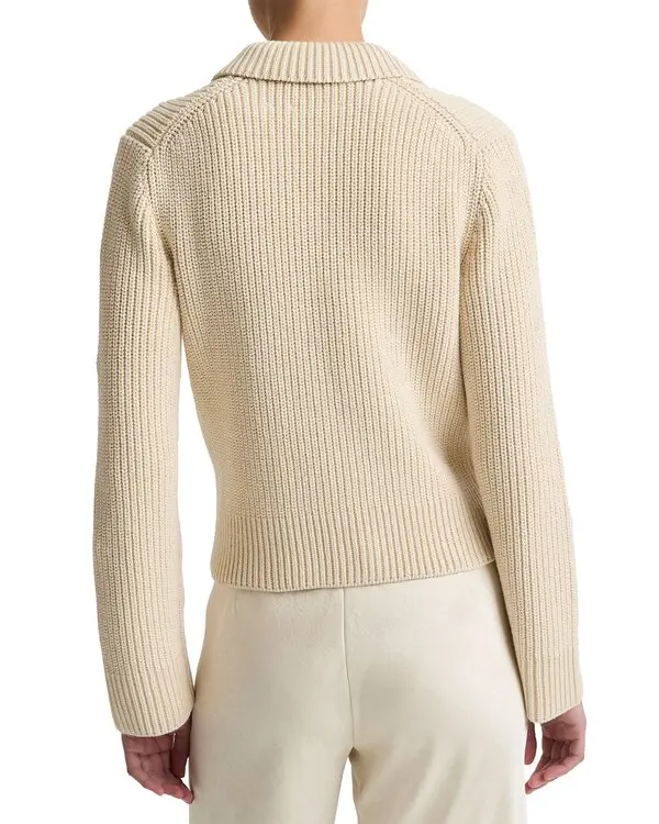 Vince Flap Pocket Collared Cardigan
