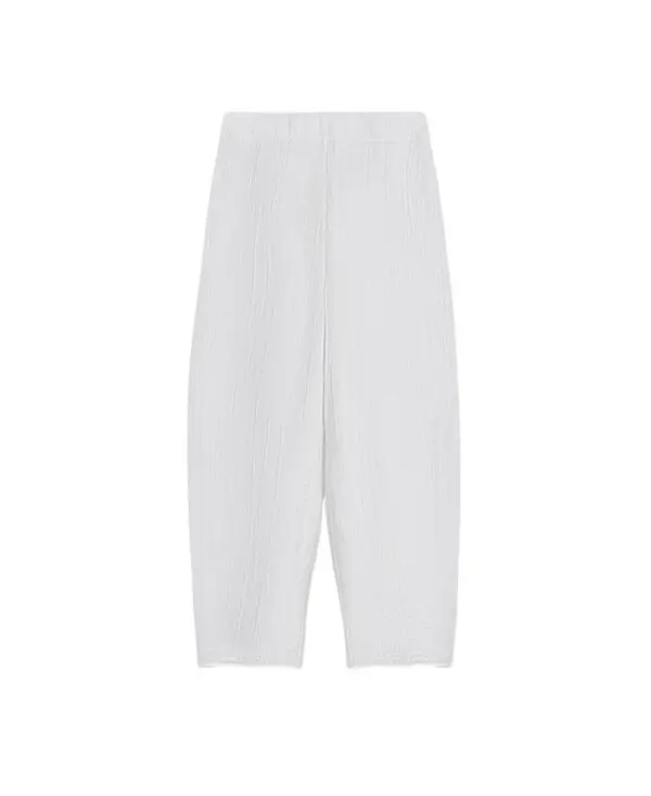 NOCTURNE Relaxed Linen-blend Pants - White