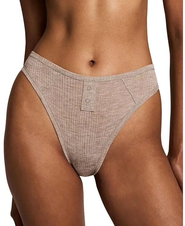 NEGATIVE Whipped French Cut Brief - Mink