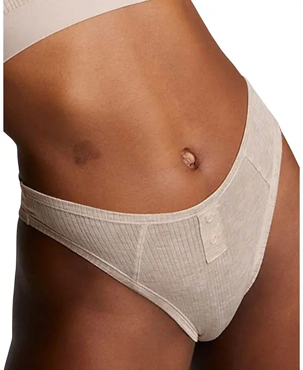 NEGATIVE Whipped French Cut Brief - Sand