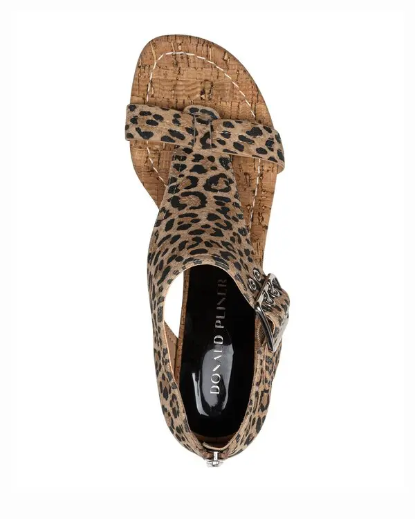 DONALD PLINER Virginia Mid Wedge Sandals