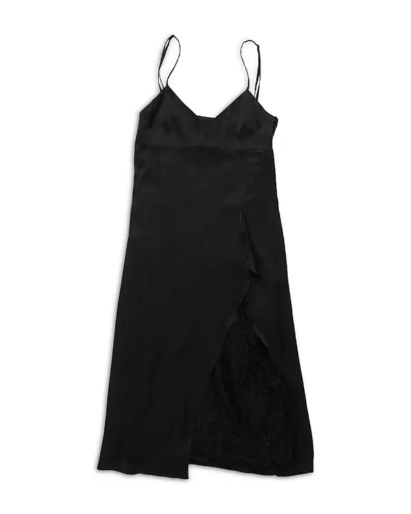 Acne Studios Lace Inset Dress - Black