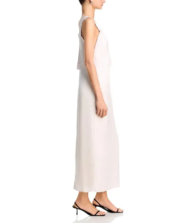 TOTEME V-neck Slip Dress - Bloom