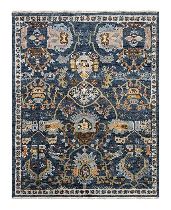 ORIENTAL WEAVERS Majorca Maj02 Area Rug, 9'0x12'0 - Blue