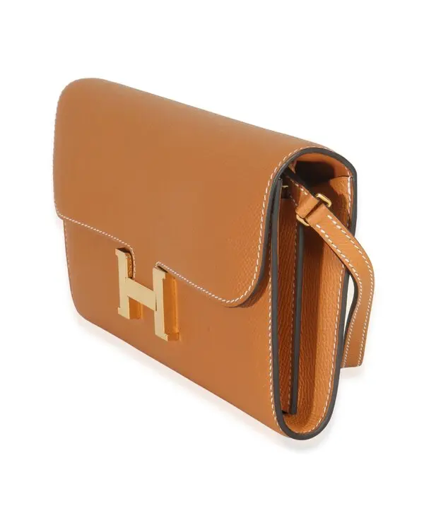 Hermès Constance Long Wallet To Go Leather Handbag