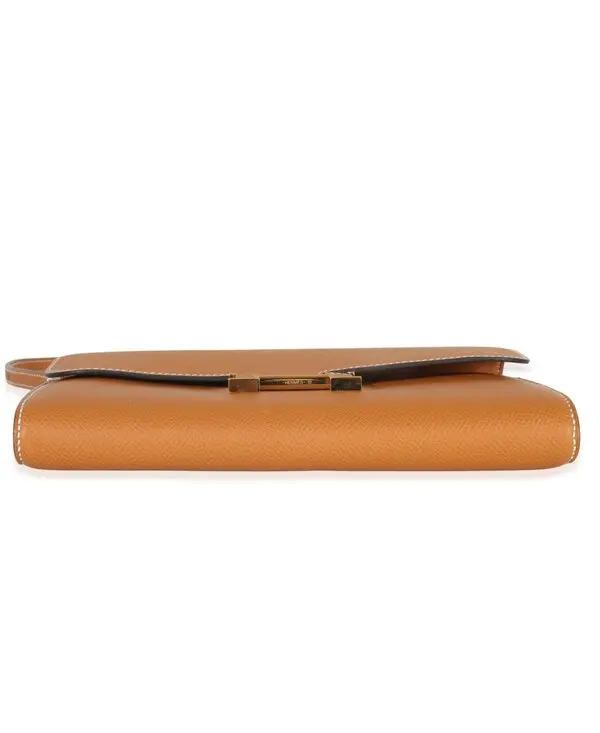 Hermès Constance Long Wallet To Go Leather Handbag