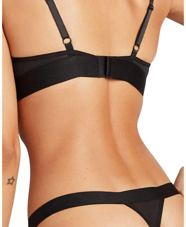 NEGATIVE Sieve Thong - Black