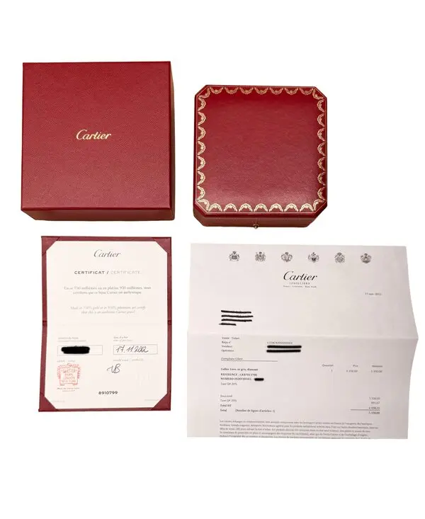 CARTIER Love 18k Gold Necklace