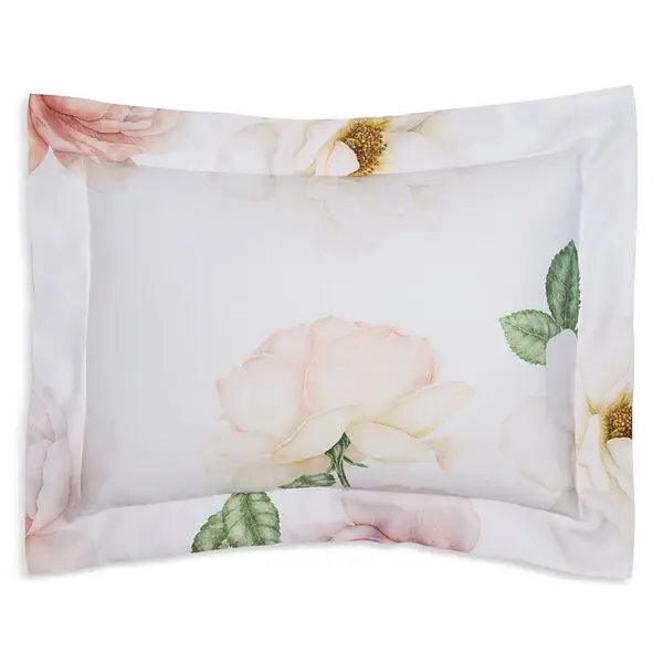 SCHLOSSBERG Rose Boudoir Sham - Blanc