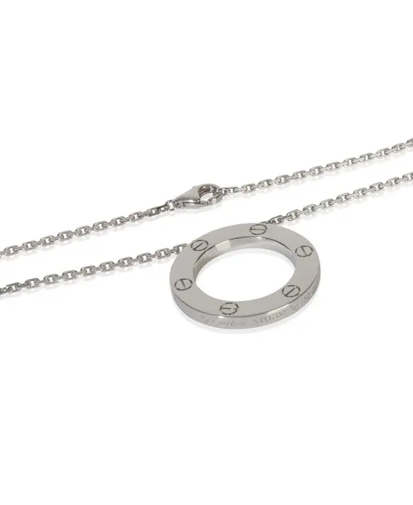 CARTIER Love 18k Gold Necklace