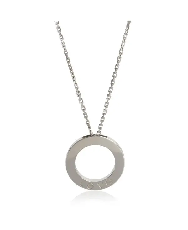 CARTIER Love 18k Gold Necklace