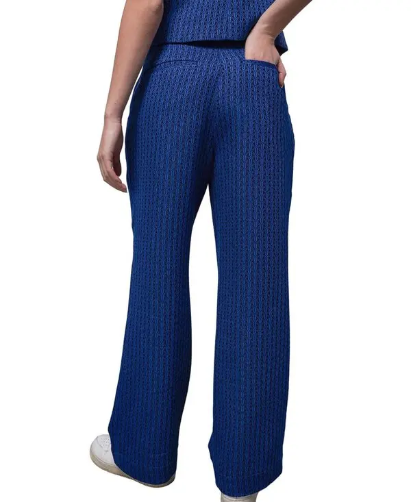 WILDFANG Empower Jacquard Wide Leg Trouser