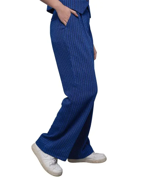WILDFANG Empower Jacquard Wide Leg Trouser