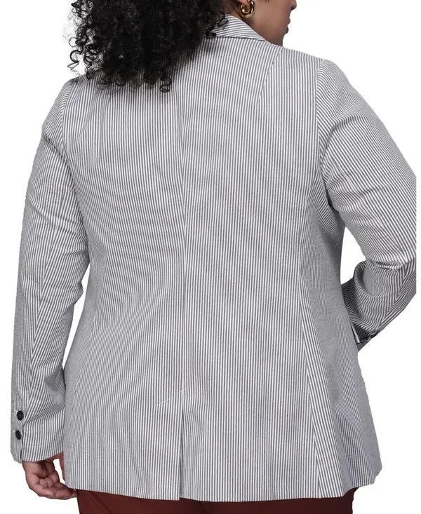 WILDFANG Empower Seersucker Tux Blazer