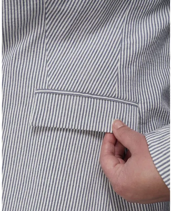 WILDFANG Empower Seersucker Tux Blazer