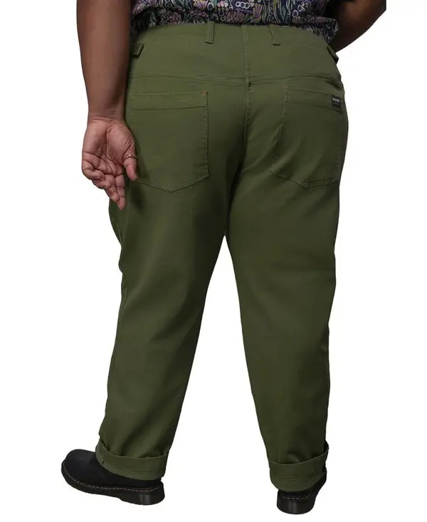 WILDFANG Essential Denim Utility Pant - Moss Green