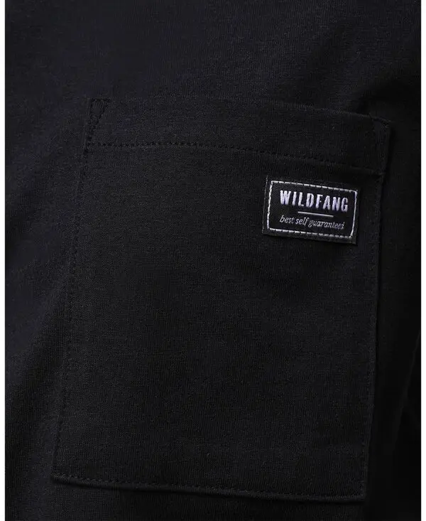 WILDFANG Everyday Pocket T-shirt - Black