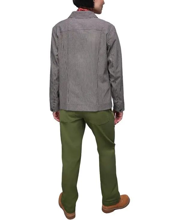 WILDFANG Essential Railroad Stripe Utility Jacket
