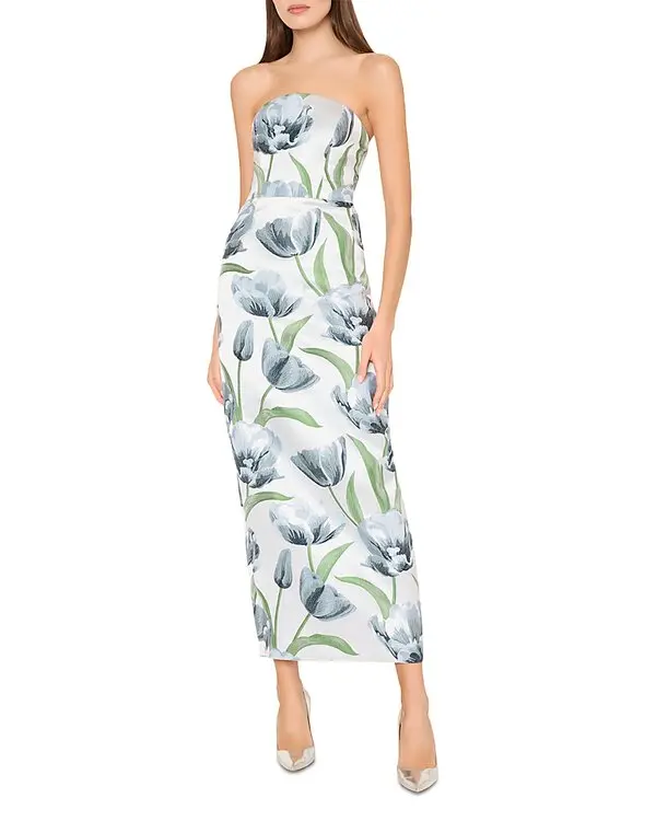 MILLY Orion Strapless Dress