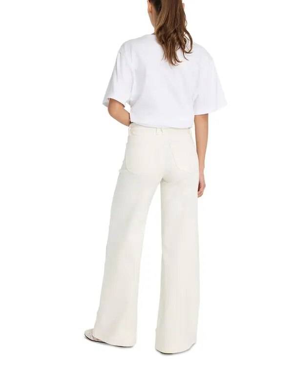 Good American Good Waist High Rise Palazzo Jeans