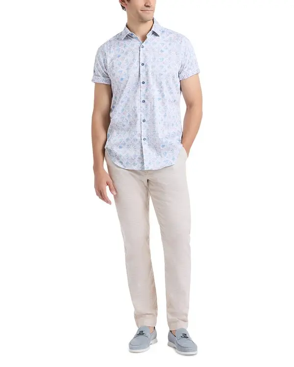 Robert Graham Greatorex Short Sleeve Woven Shirt
