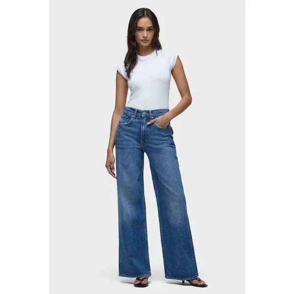 Hudson Jeans Jodie Flap Pocket Loose Wide Leg