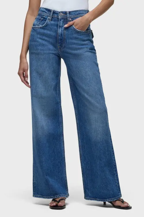 Hudson Jeans Jodie Flap Pocket Loose Wide Leg