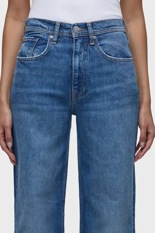 Hudson Jeans Jodie Flap Pocket Loose Wide Leg