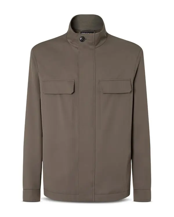 Zegna Motorin 125cc Field Jacket - Medium Gray Solid