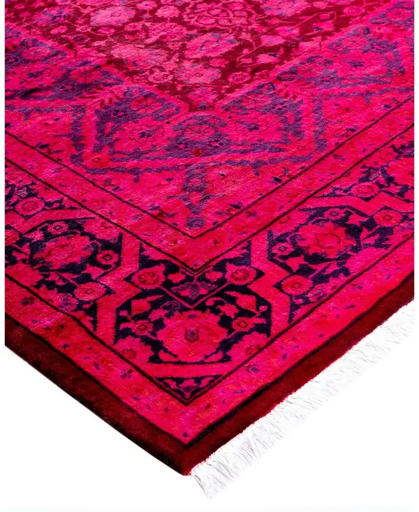 Bloomingdale'S Fine Vibrance M1183 Area Rug 4'3x6'2