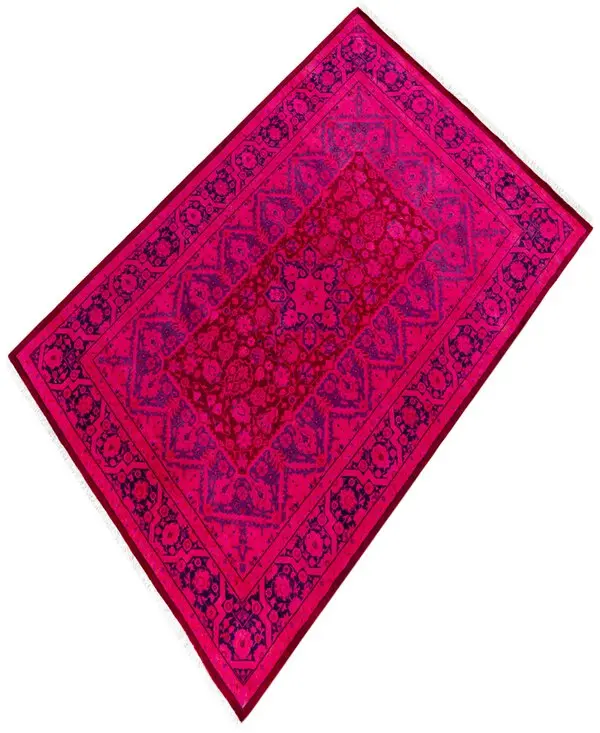 Bloomingdale'S Fine Vibrance M1183 Area Rug 4'3x6'2