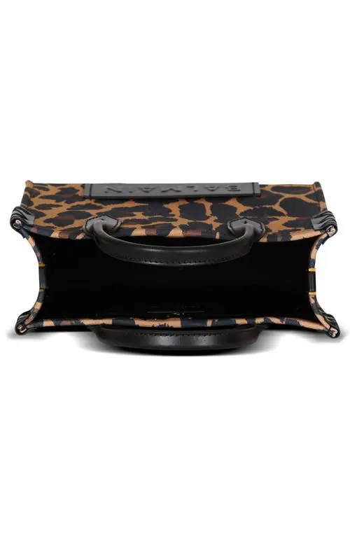 Balmain Small B-army Leopard Print Crossbody Bag