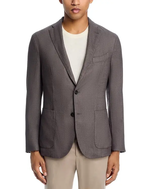 Boglioli Garment Dye Hopsack Jacket