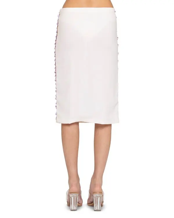 DES_PHEMMES Classic Longuette Skirt
