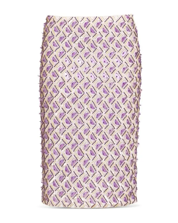 DES_PHEMMES Classic Longuette Skirt