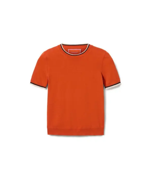 La DoubleJ Busy-bee T-shirt - Solid Orange