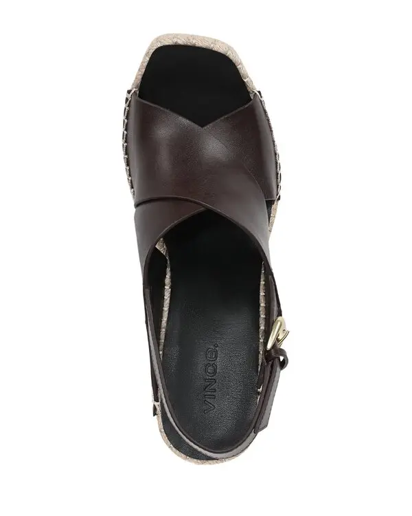 Vince Slingback Espadrille Sandals - Ganache