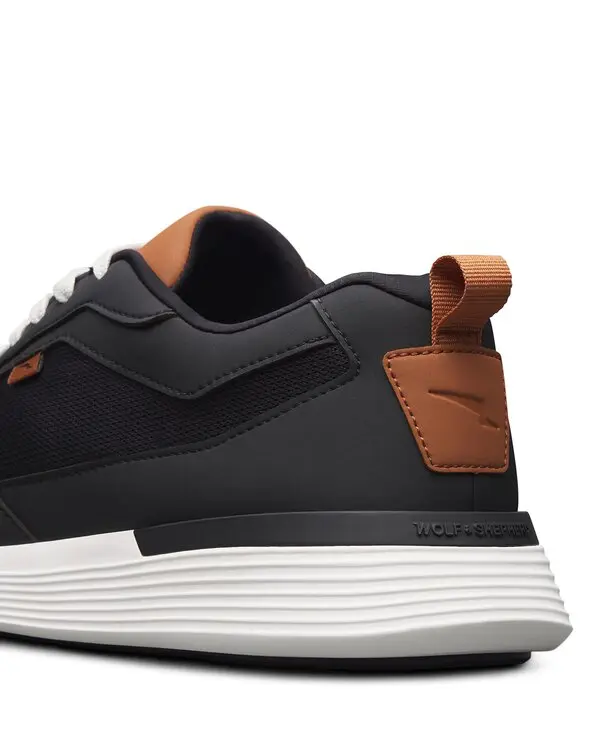 Wolf & Shepherd Crossover Runner Sneakers - Black/white
