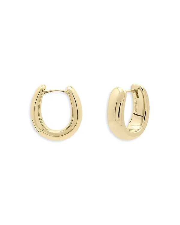 Shashi Maxine Hoop Earrings - Gold