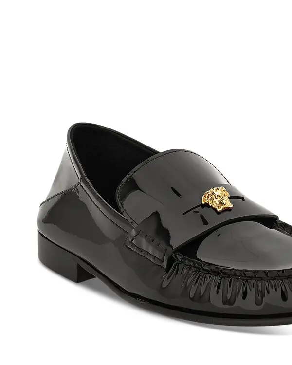 Versace Leather Loafers