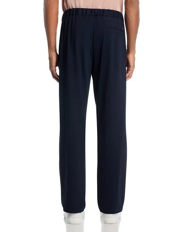 Herno Regular Fit Jersey Pants - Blue Navy