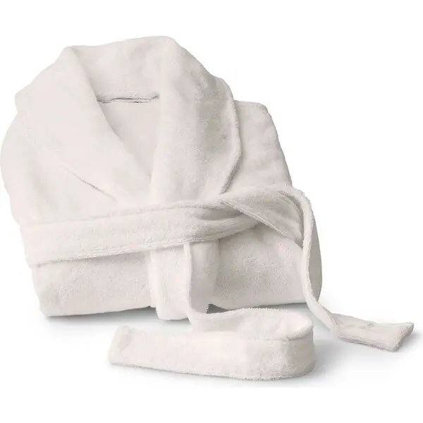 BOLL & BRANCH Turkish Ultraplush Robe - White