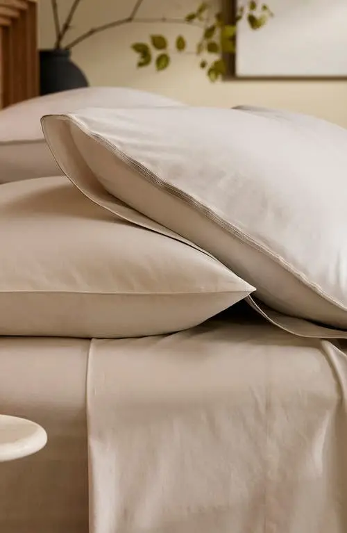 BOLL & BRANCH Trielle Percale Sheet Set