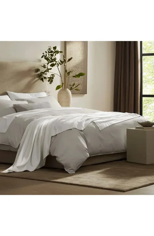 BOLL & BRANCH Essential Organic Cotton Bed Blanket - White