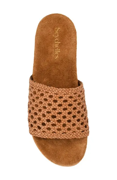 Seychelles Somerset Woven Slide Sandal - Natural