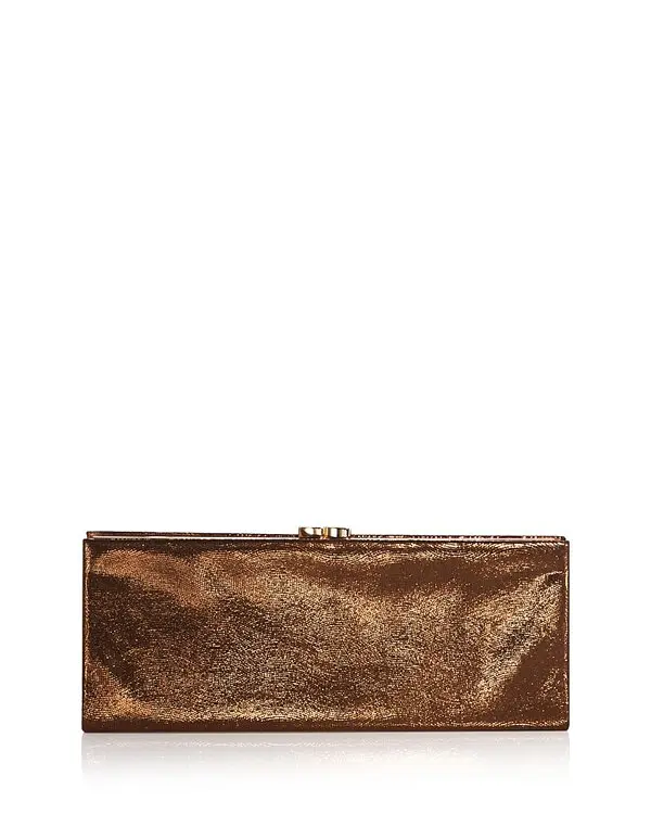 Aqua Long Frame Clutch