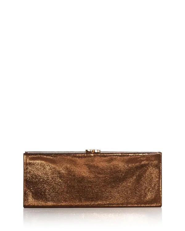 Aqua Long Frame Clutch