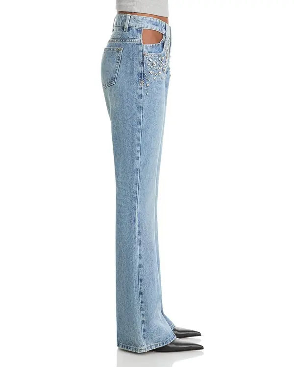 Ksubi Frontier Soho Kulture Kry High Rise Straight Jeans